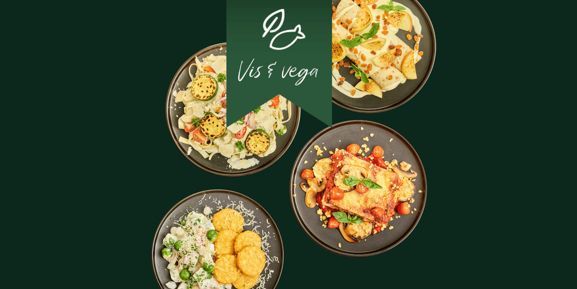 Maaltijdbox Vegetarisch & vis | Uitgekookt